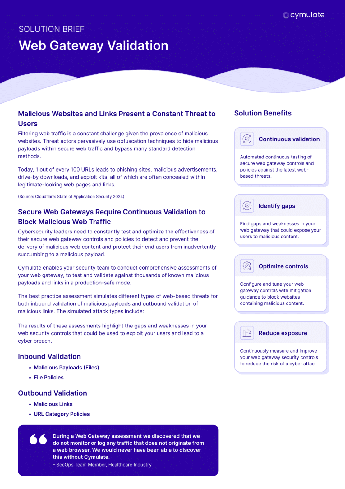 Evaluate your Organization’s Web Security Controls