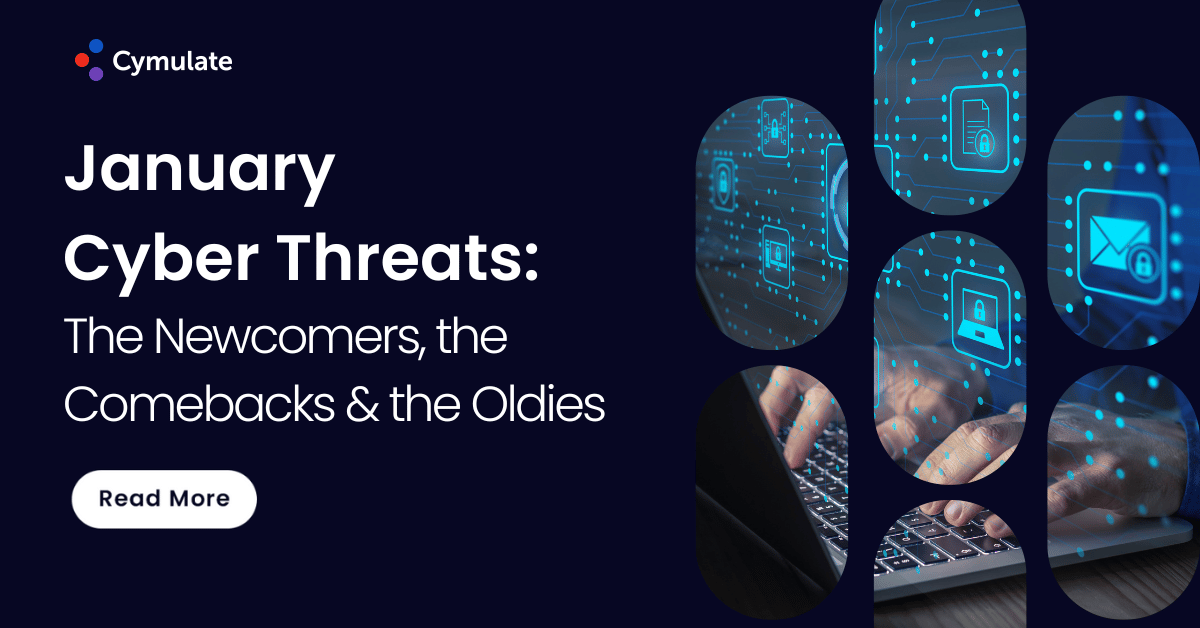 Cyber Threat Breakdown January 2023 - Cymulate
