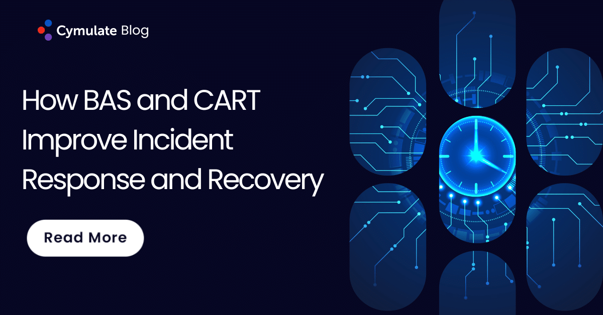 How BAS and CART Improve Incident Response and Recovery - Cymulate