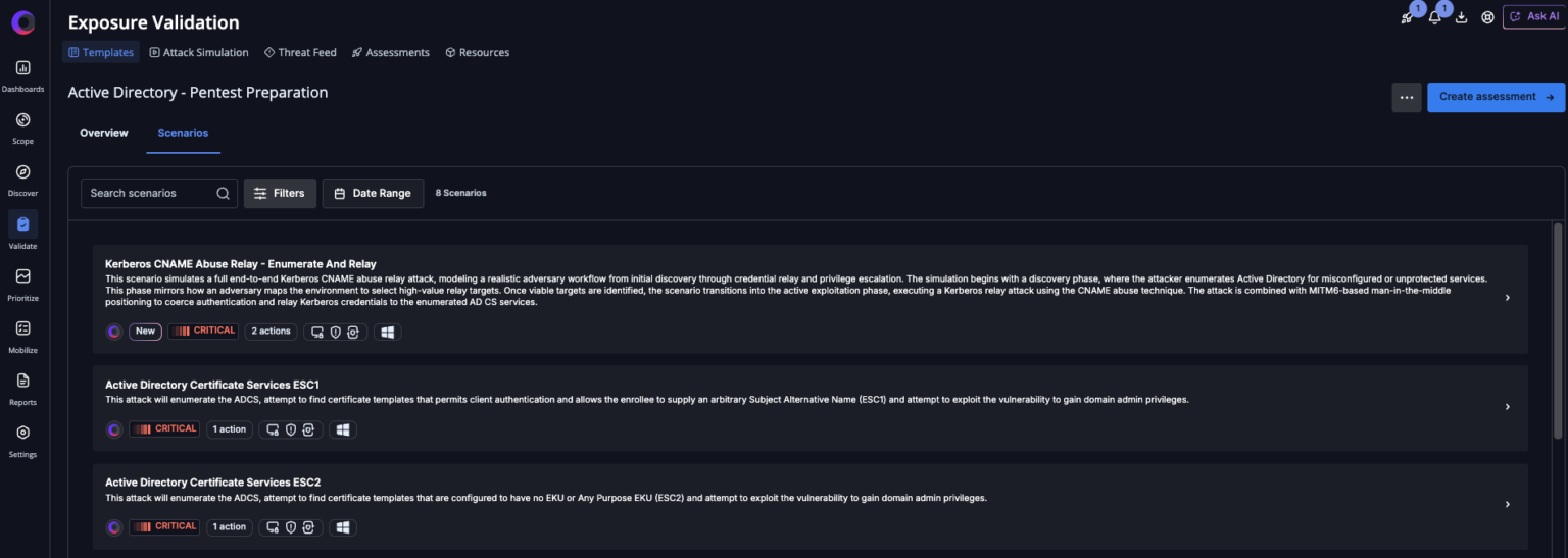 Validate Identity Attacks in AD & Entra ID